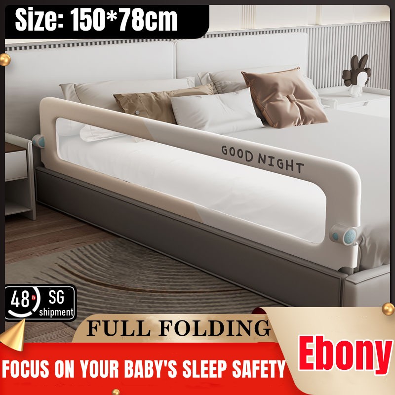 [SG SELLER LOCAL STOCK] Baby Safety Bed Rail 1.5m Baby Guard Rail ...