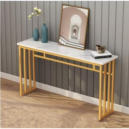 Corridor CGS Tables Simple Console Side View Narrow Wall Gap Shelf Long ...