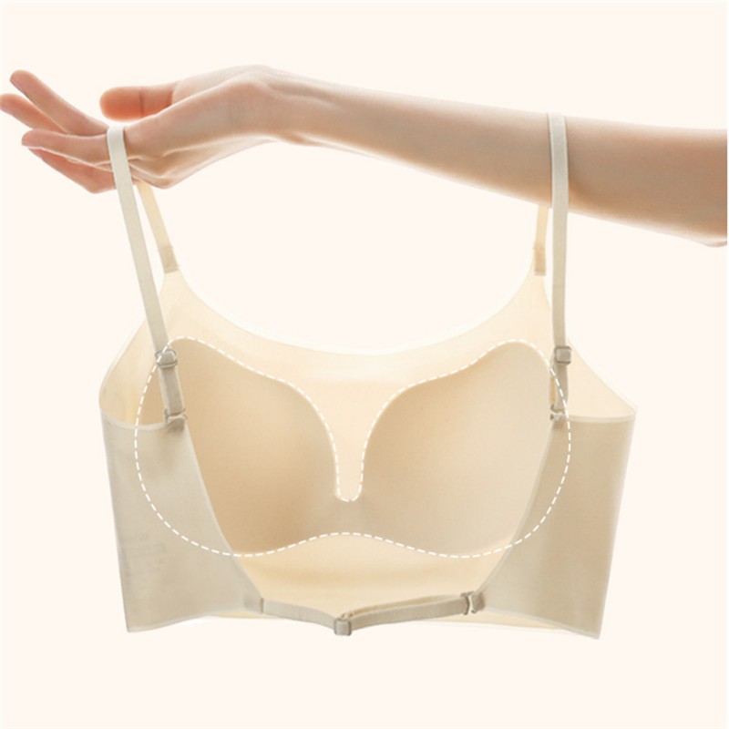 【Backless Bra】Women's Sexy Soft Padded Bra Wireless Push Up Brassiere ...