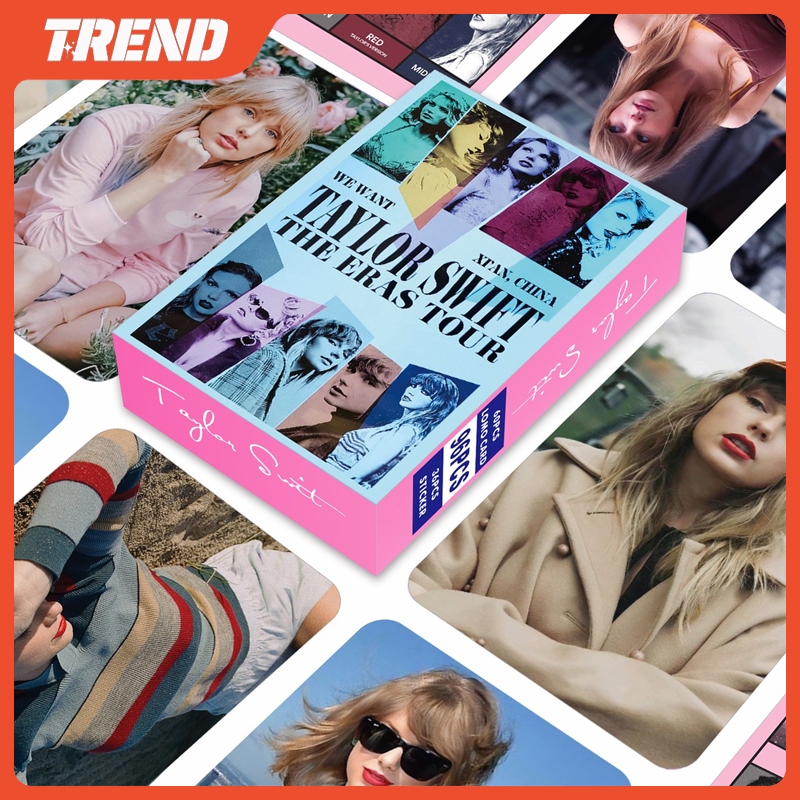 96Pcs/box Taylor Swift The Eras Tour Photo Card 1989 Taylor's Version ...