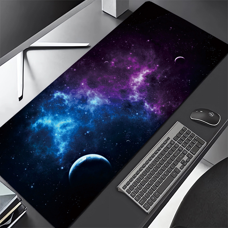Universe Computer Mouse Pad XL Solar System Gaming Gamer Mat Space ...