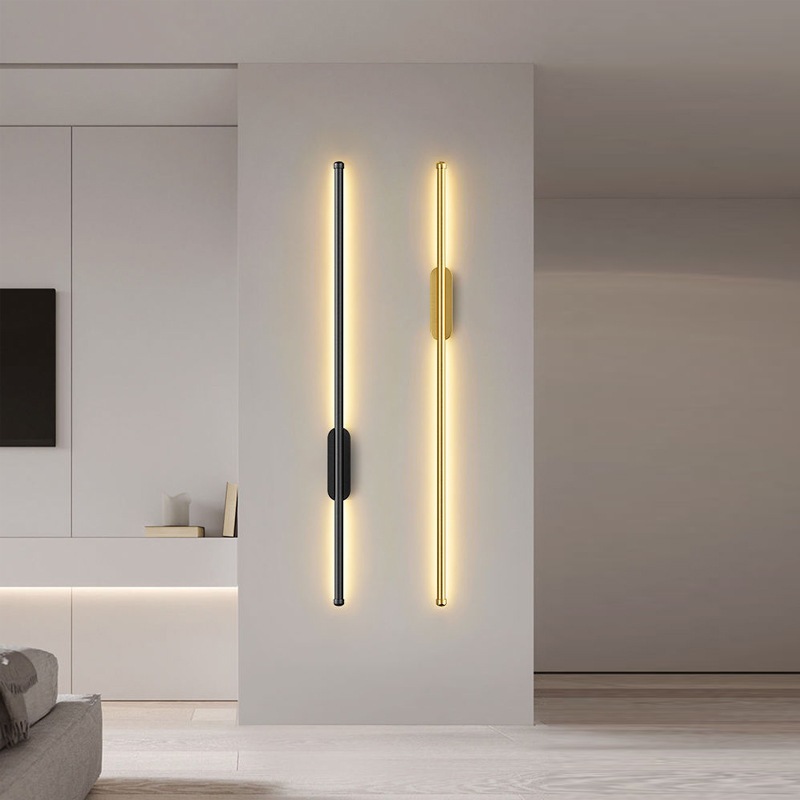 IKEE Long Strip Lamp Nordic Living Room Decorative Wall Light Modern ...
