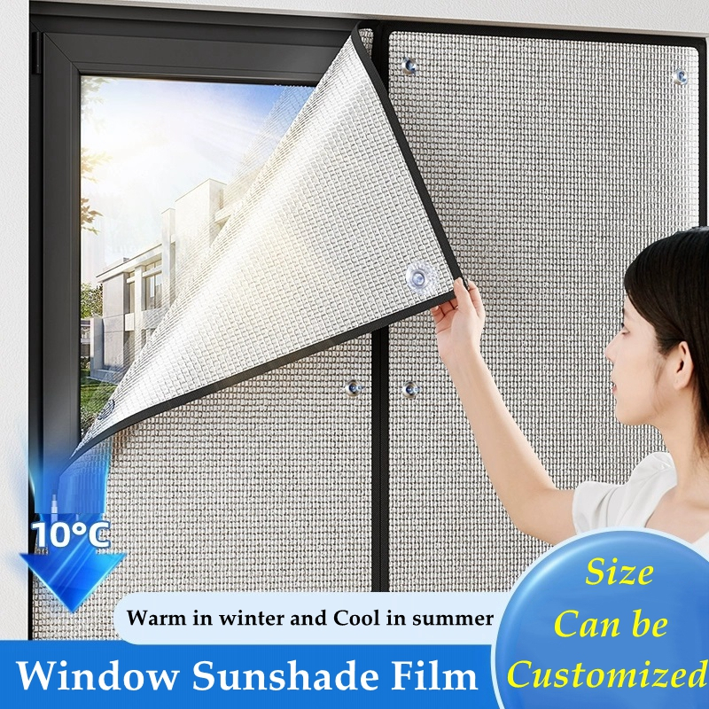 【Customized size】Blackout Window Film Sun Protection Film,Aluminium ...