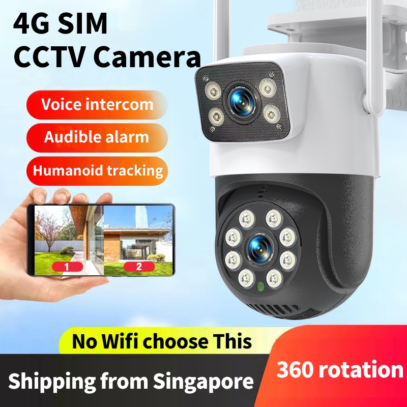 4G cctv camera indoor&outdoor 4G SIM Card CCTV Camera 1080 HD Outdoor ...