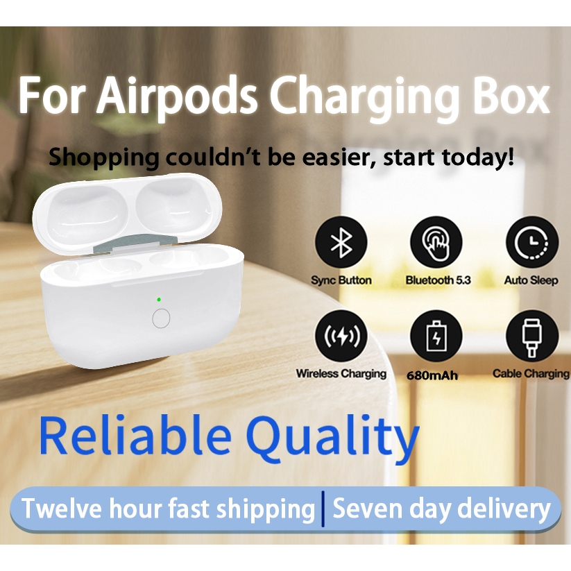 For airpod pro case Replacement Bluetooth Earphone Charger Case ...