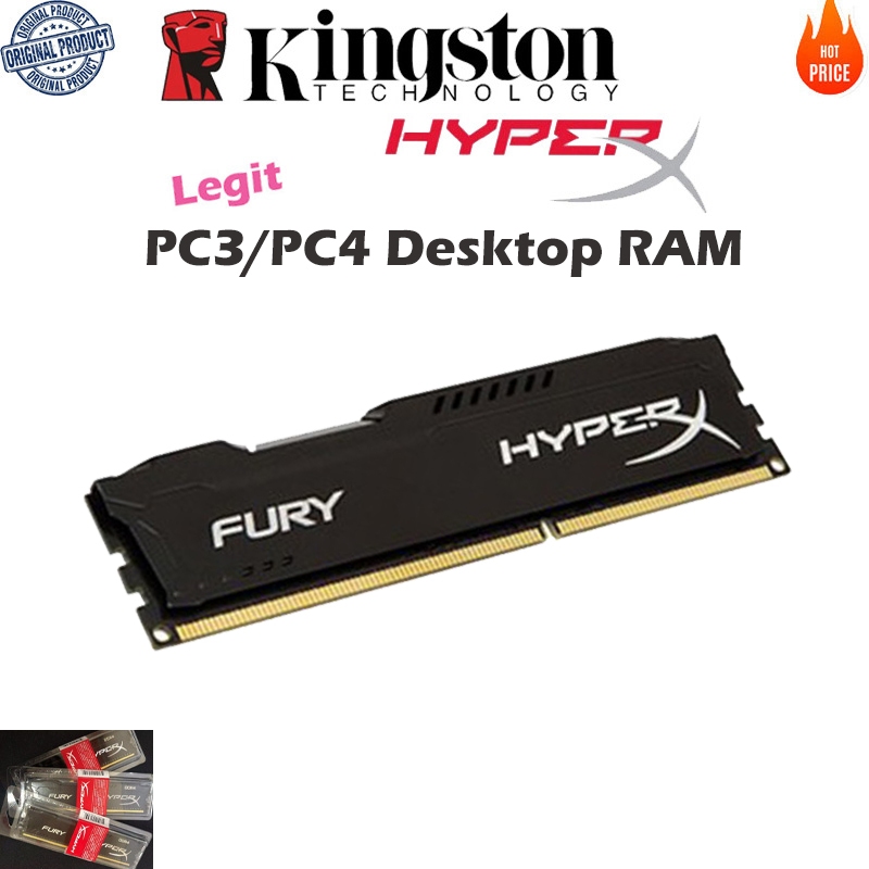 Desktop Memory DDR3 DDR4 4GB 8GB 16GB 1600MHz 2400MHz PC3-12800 PC4 ...