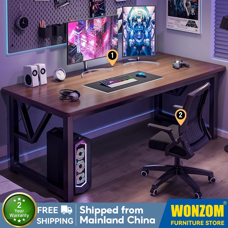 WONZOM Gaming Table study table computer desk Table Laptop Table ...