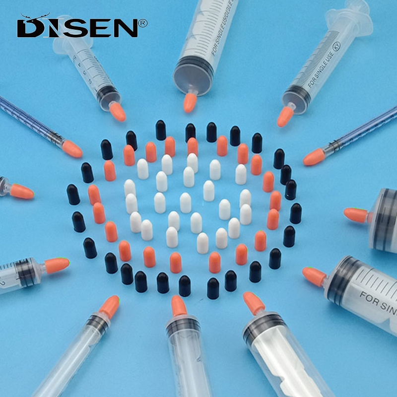 Food Grade Silicone Rubber Needle Cover Syringe Sealing Test Tube End ...