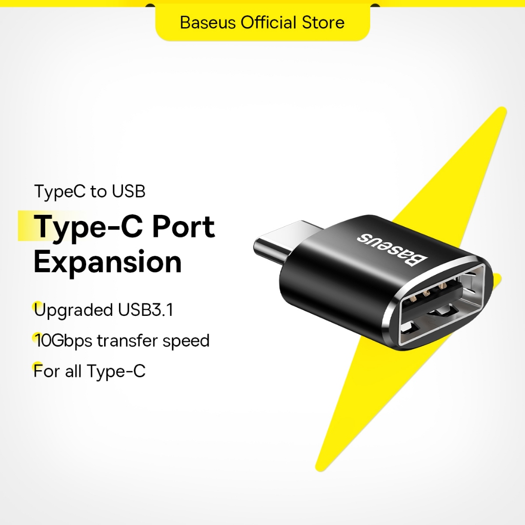 Baseus Micro USB Type C Adapter Type-c to Micro USB Charger Plug ...