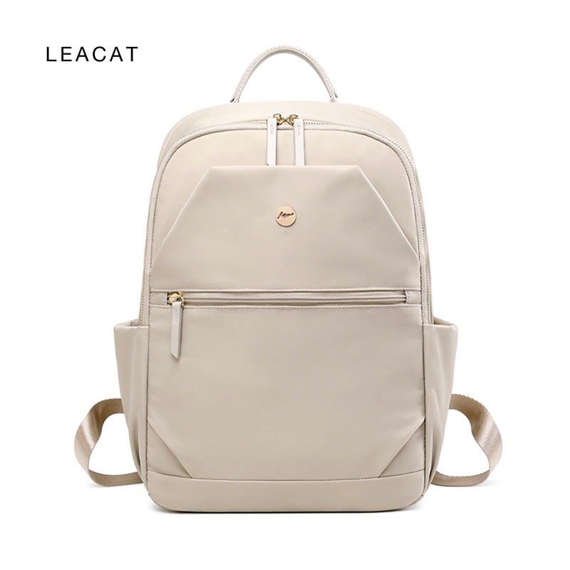 Leacat Fashion Nylon Backpack Large Capacity Travel Backpack College ...