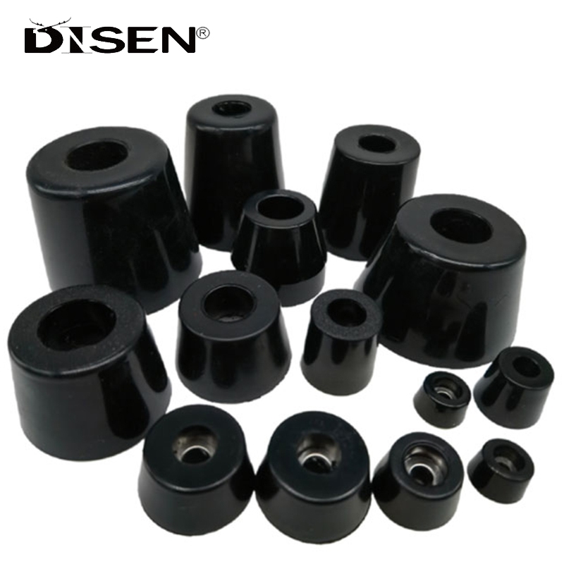 8Pcs Rubber Pads Floor Protectors Table Chair Furniture Leg Cover ...