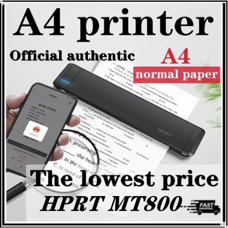 Lowest price🔥【Genuine sale】SG Best selling Portable A4 Paper Printer ...