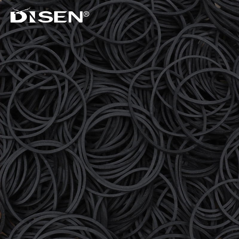 Diameter 19mm 25mm 40mm Black High Elastic Rubber Bands Supplies ...