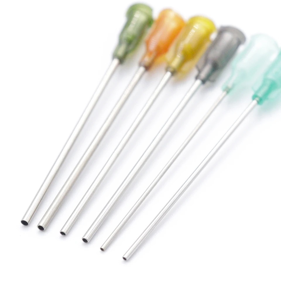 20 Pieces | Industrial Blunt Tip Dispensing Fill Needles: 2-inch Length ...