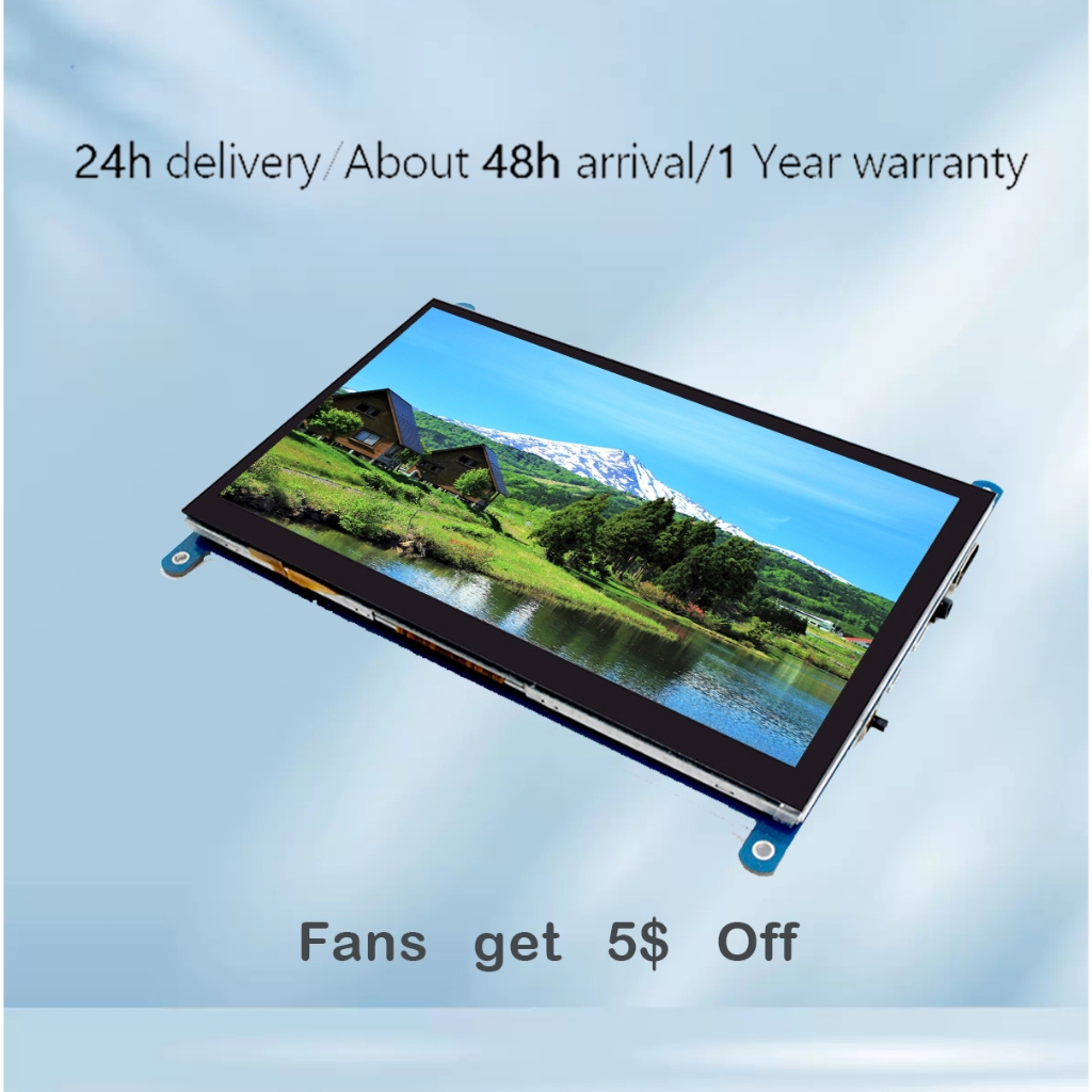 7 Inch Touch Screen 1024x600 HDMI-compatible LCD Display Optional ...