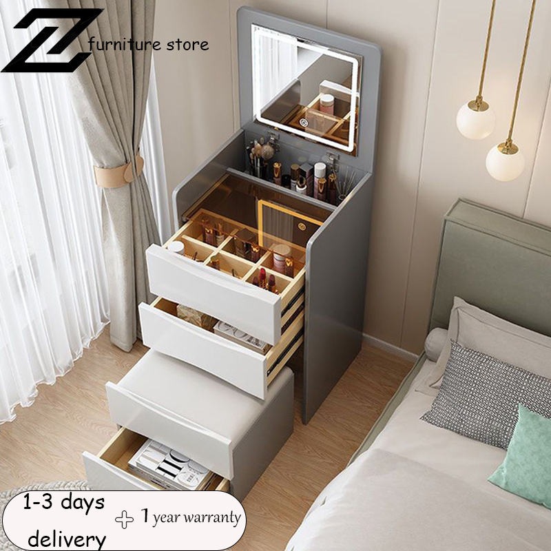 (SG Stock)Dressing Table Vanity Table Modern Simple Mini Small Multi ...