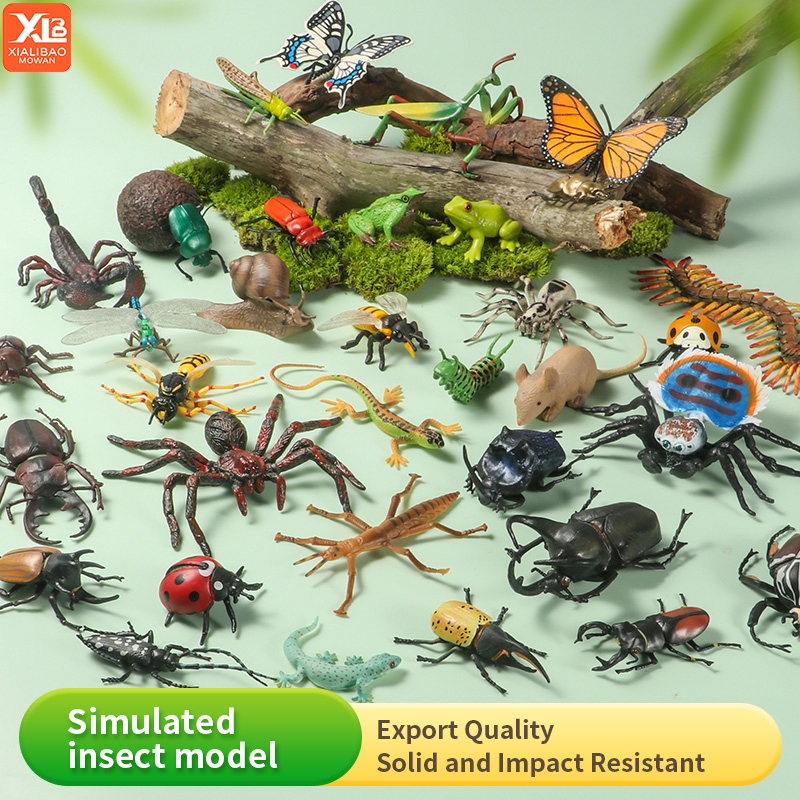 New Insect Animals Model Butterfly Bee Dragonfly Mantis Ant Snail ...