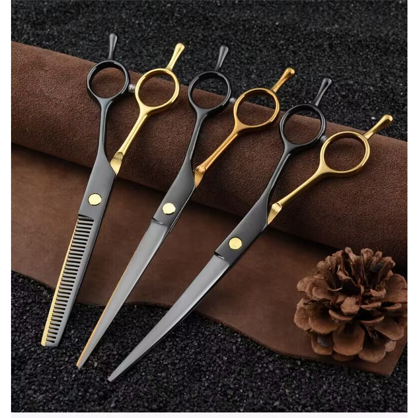 7.5 Inch Pet Grooming Hairstyle Scissors Stainless Steel Hair Cutting ...