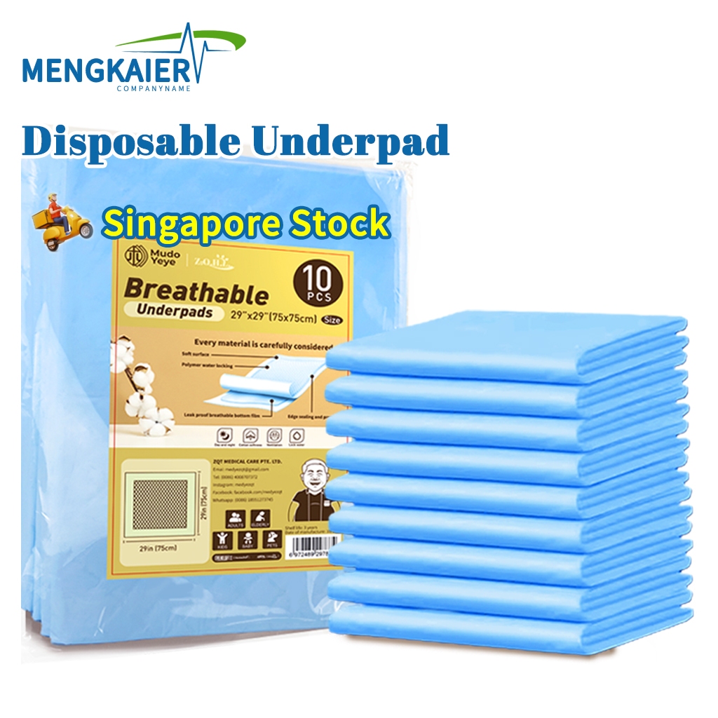 Disposable pad Underpad（70x90cm 10pcs） Incontinence Bed Pad for elderly ...