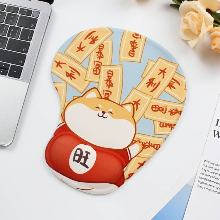50 Style Cartoon Cute Wrist Protectors Mouse Pads Ergonomic Wrist Rest ...