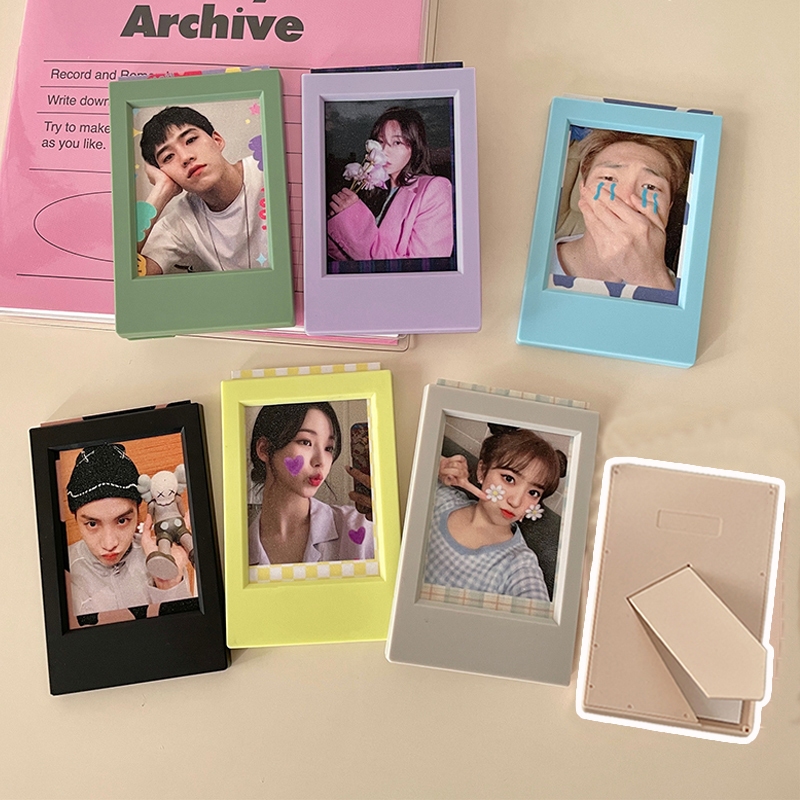 Kpop Photo Frame Mini Classic Vertical Photo Frame Bedroom Desktop ...