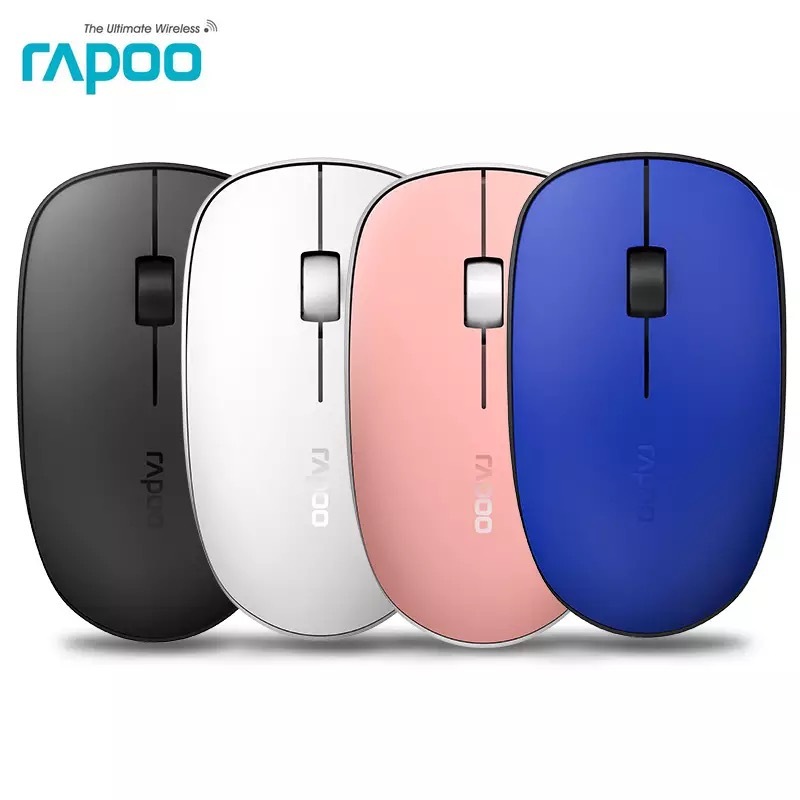 Rapoo M200G Multi-mode Wireless Mouse with 1300DPI Bluetooth 3.0/4.0 RF ...
