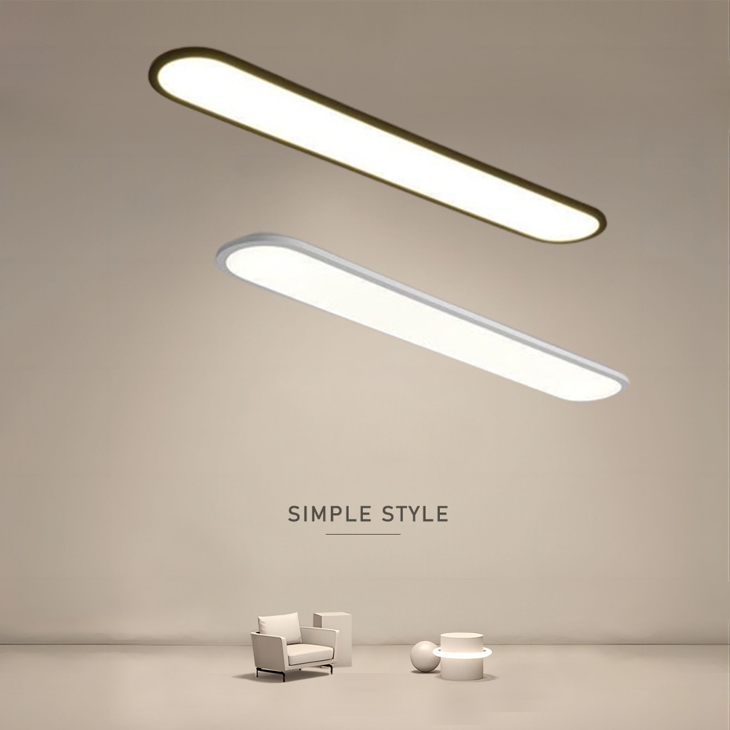 Led Long Ceiling Light Modern Minimalist Strip Cloakroom Aisle Balcony ...