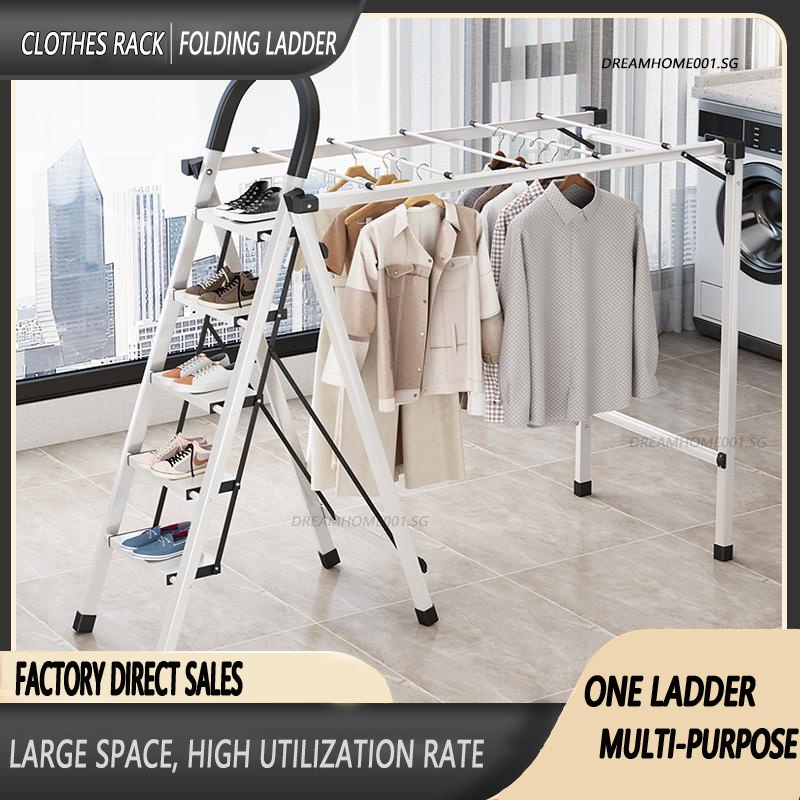 Household Ladder, Folding Clothes Hanger, Floor To Floor ...