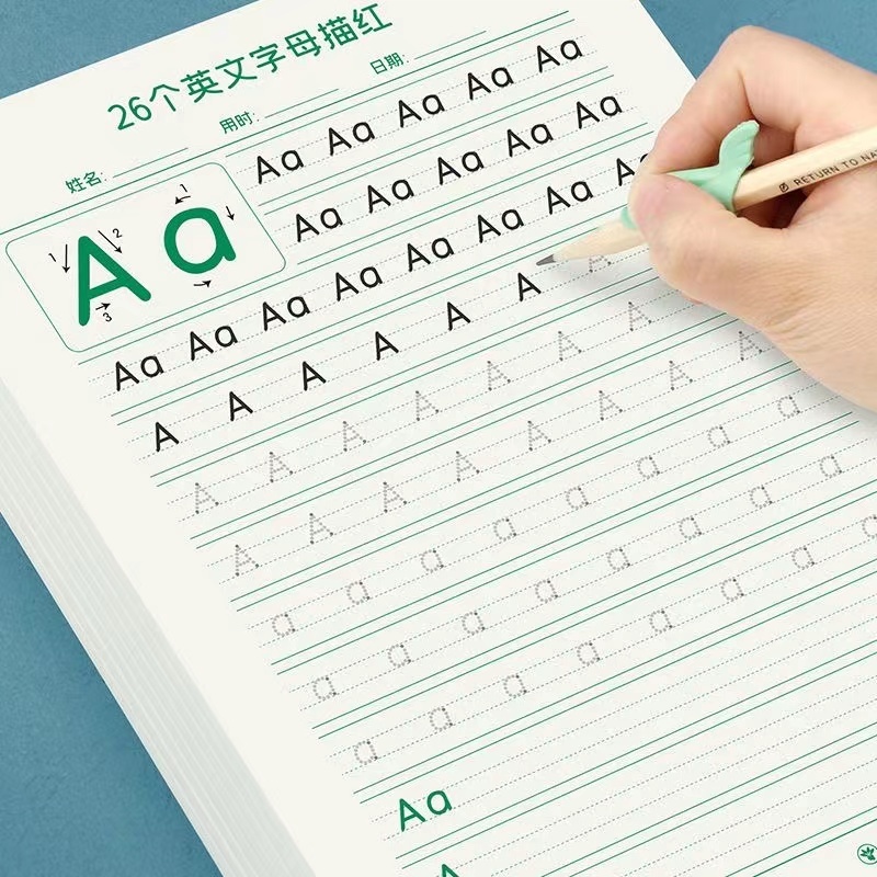 20pages English Alphabet ABC Letter Writing Exercise Book Children ...