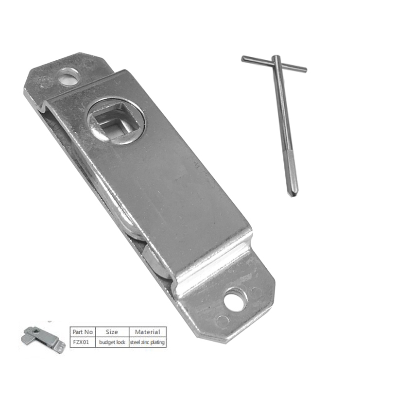 Metal Locks Spare Loft Hatch Key and Access Panel Steel Door Key Square ...