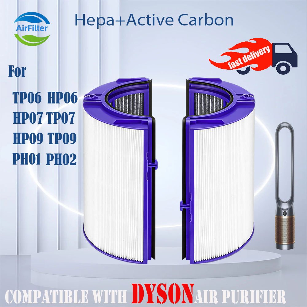 Replacement Compatible with dyson tp07 tp09 tp06 hp06 hp07 hp09 ph01 ph02 Filter Authentic HEPA ...
