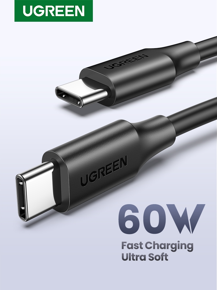 Ugreen PD 60W USB C to USB C Type C Fast Charging Cable for iPhone 15 ...