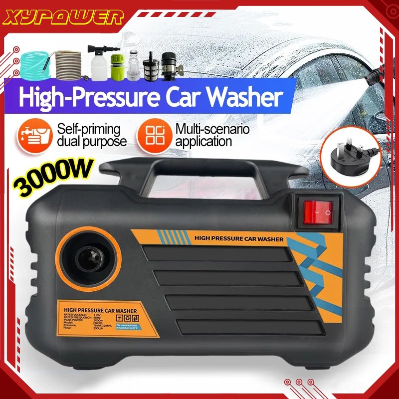 3000W Water Jet High Pressure Portable Water Jet Wash Machine 220V ...