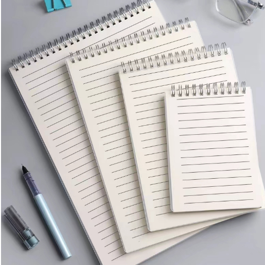 【SG stock】Notebook Flip-Up Coil Notepad Thickened A4 Horizontal Student ...