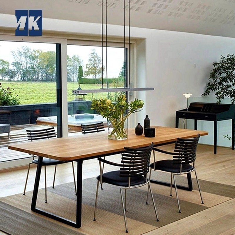 Iron Computer Desk Home Living Room Office Conference Table Bedroom ...