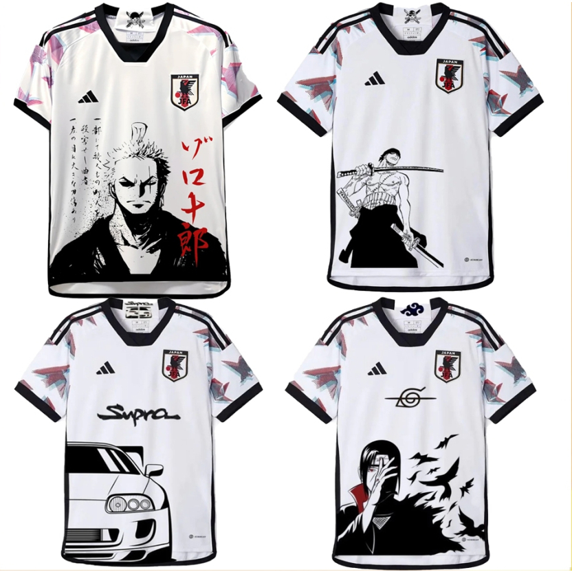 Japanese football jersey Zoro Itachi 2023-2024 | Shopee Singapore