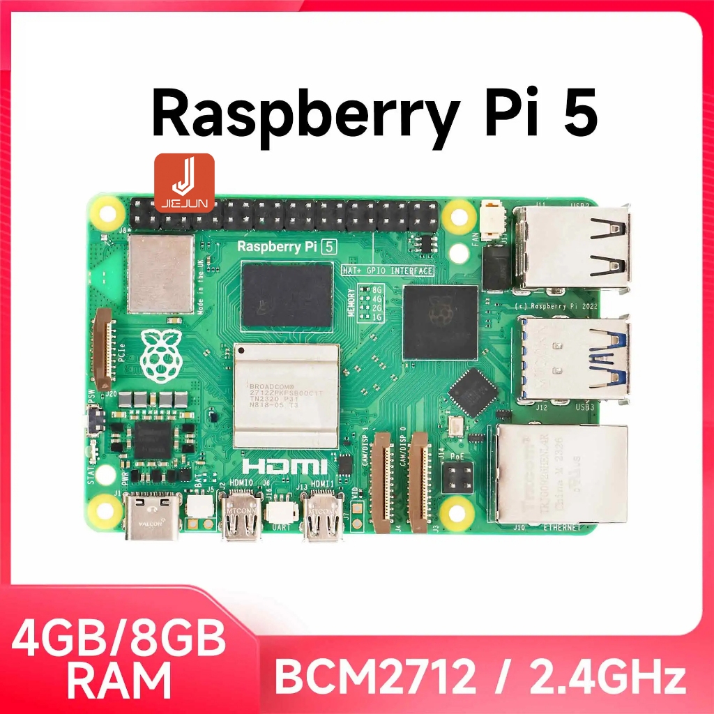 Official Original Raspberry Pi 5 4GB 8GB RAM Development Board ...
