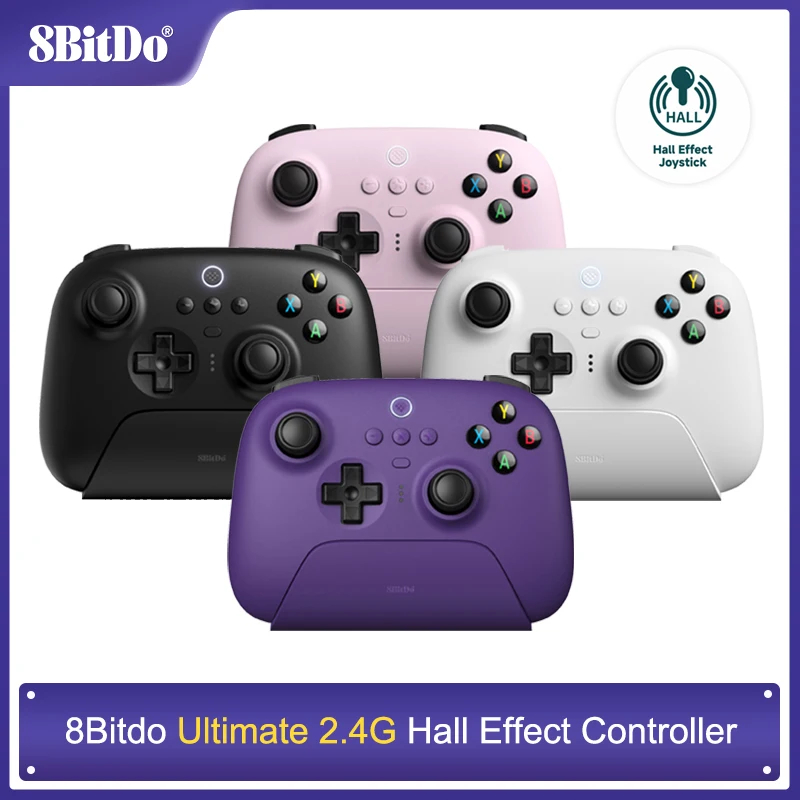 8BitDo Ultimate Wireless 2.4G Gaming Controller with Charging Dock for ...