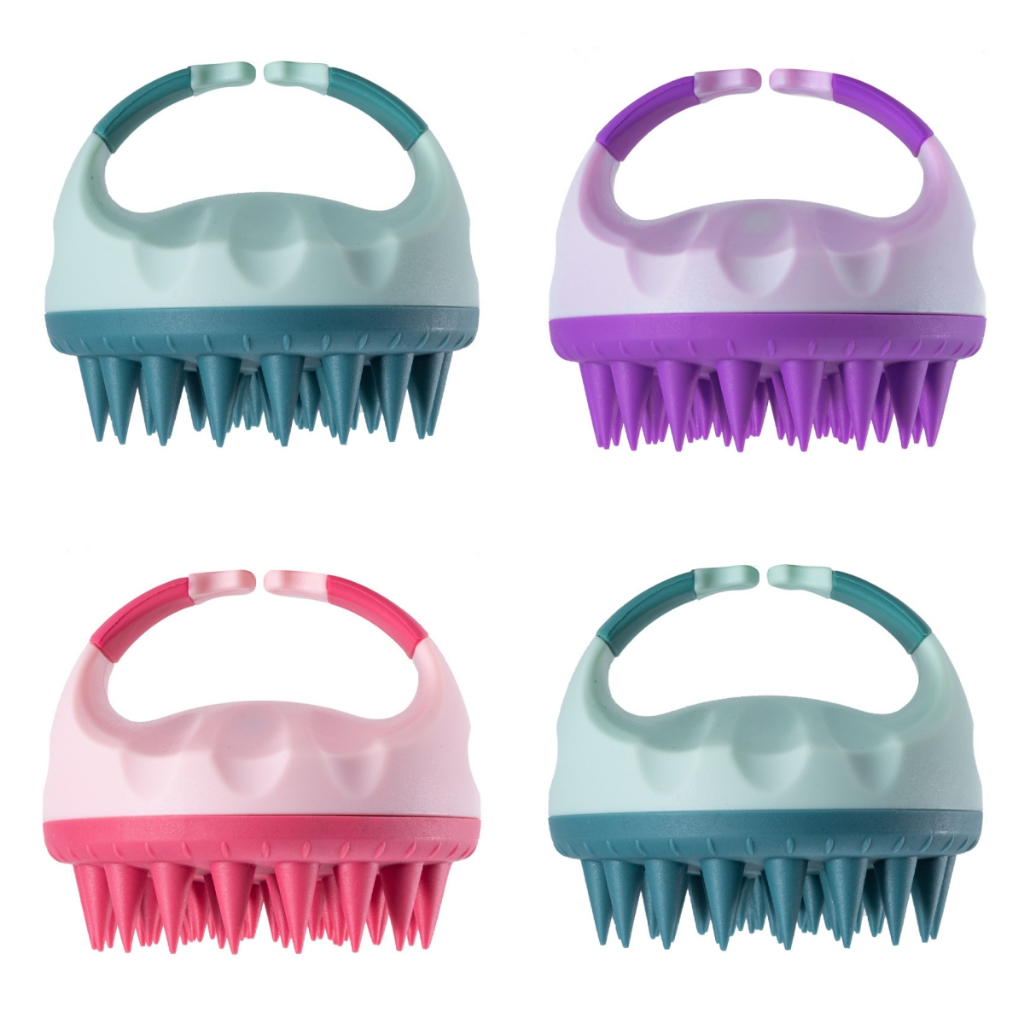 Shampoo Brush Massage Comb Head Shampoo Soft Brush Hair Grabber ...