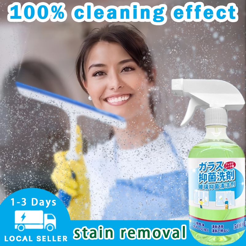 Glass cleaner ＆ Bathroom Cleaner limescale remover for method daily shower spray Toilet Glass ...