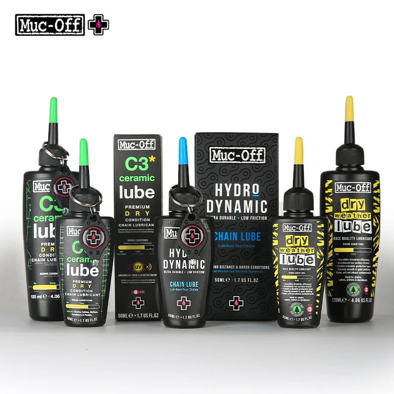 Muc-off Bicycle Chain Lubricant Ceramic Wax / Dry / Hydro Dynamic Chain ...