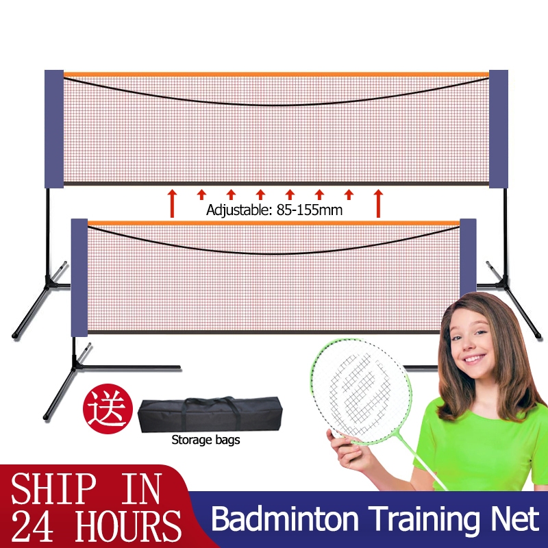[SG Seller] 1 Pcs Badminton Net Quality Standard Size 610*85-155mm ...