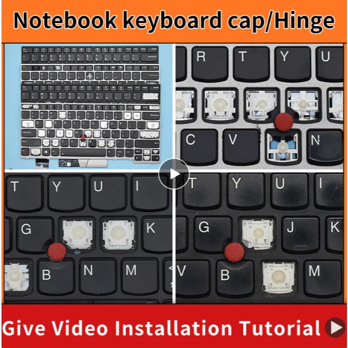 Replacement Keycap Key cap Hinge for Lenovo IBM Thinkpad E14 R14 E15 ...