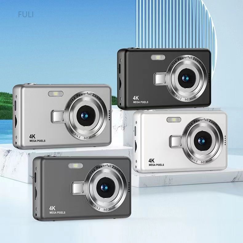 【Quick delivery】New 4K digital camera online celebrity CCD card machine ...