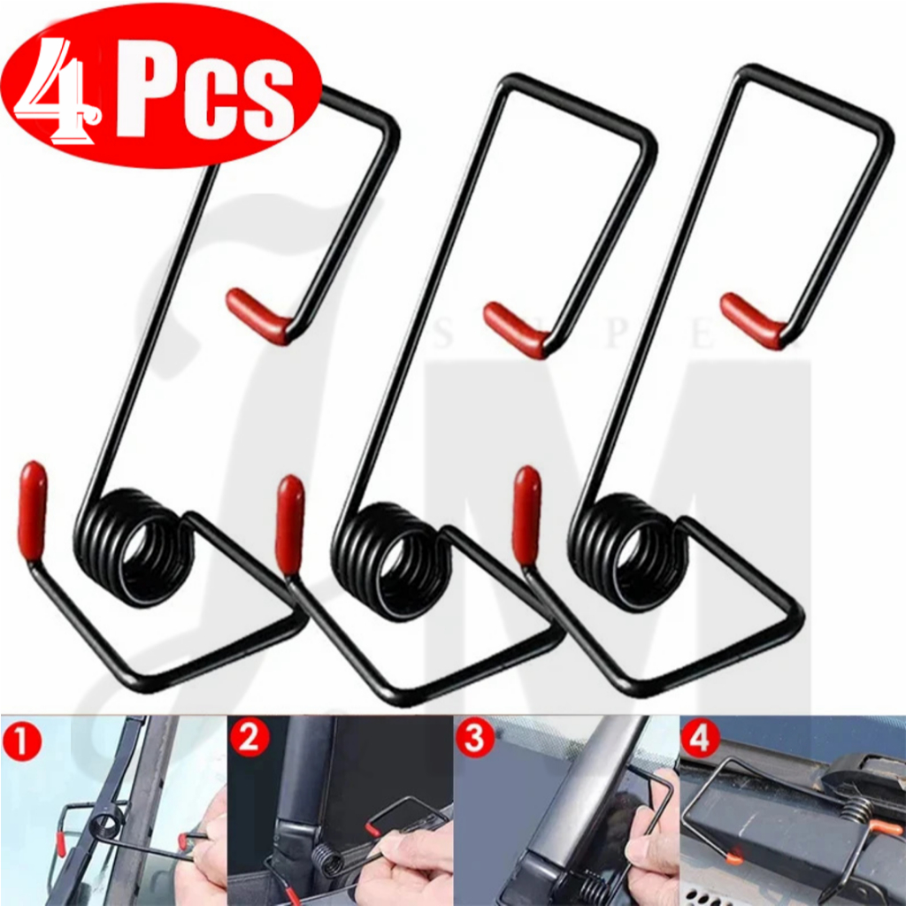 4 PCS Universal Wiper Booster Spring Car Wiper Arm Booster Protective ...
