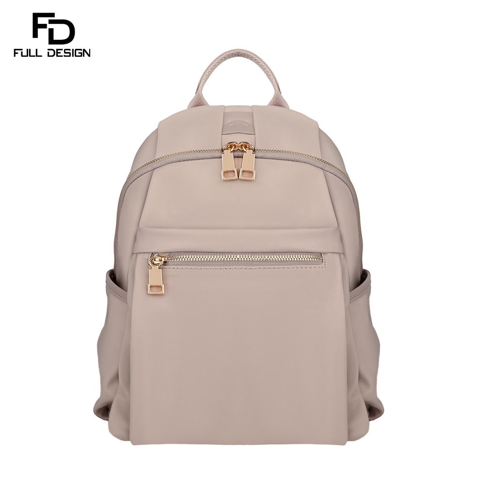 FULL DESIGN Minimal Waterproof Nylon Backpack | Shopee Singapore