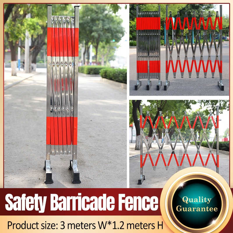 【SHIP FROM SG】Stainless Steel Expandable Metal Barricade - Safety ...