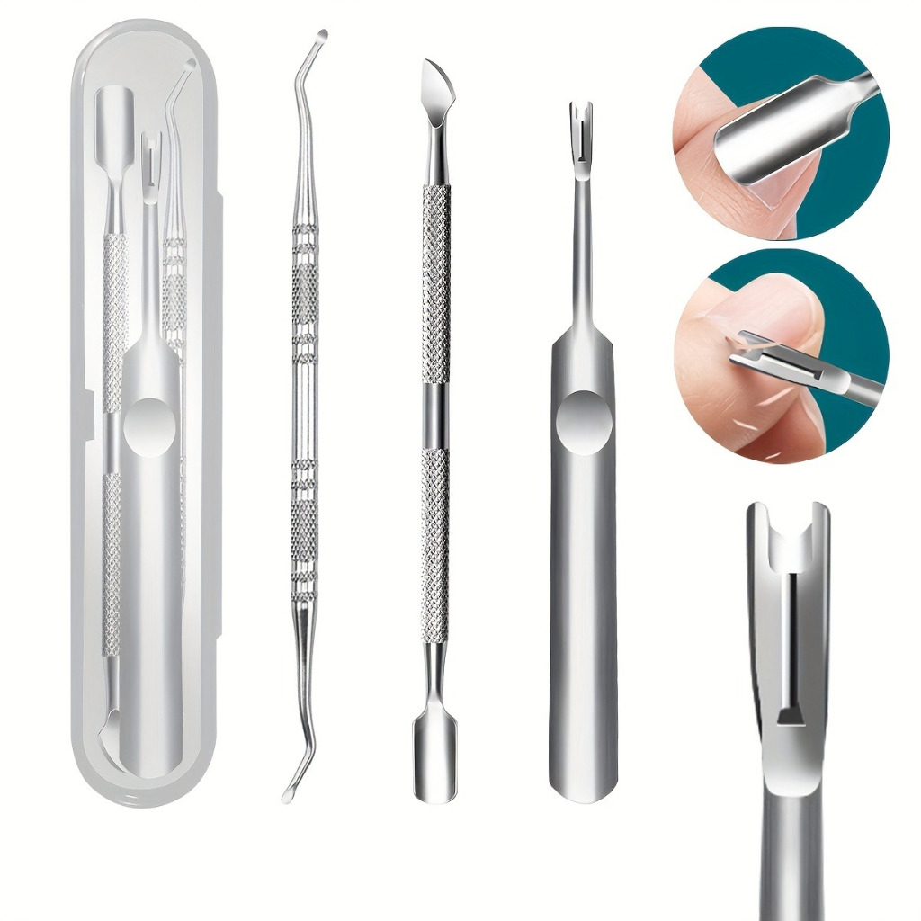 3Pcs Professional Ingrown Toenail Tool, Premium Stainless Steel Ingrown ...