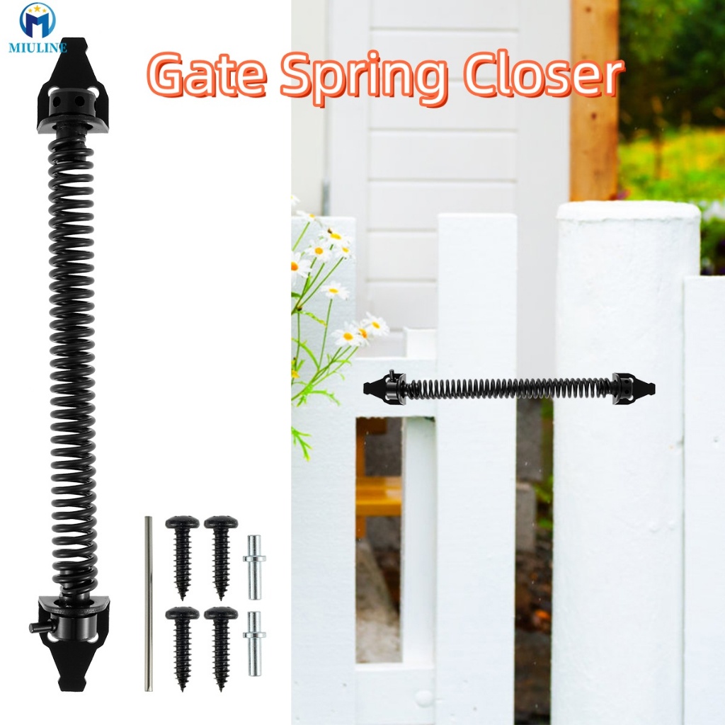 Gate Spring Closer 8inch Universal Gate Self Closing Metal Fence Gate ...