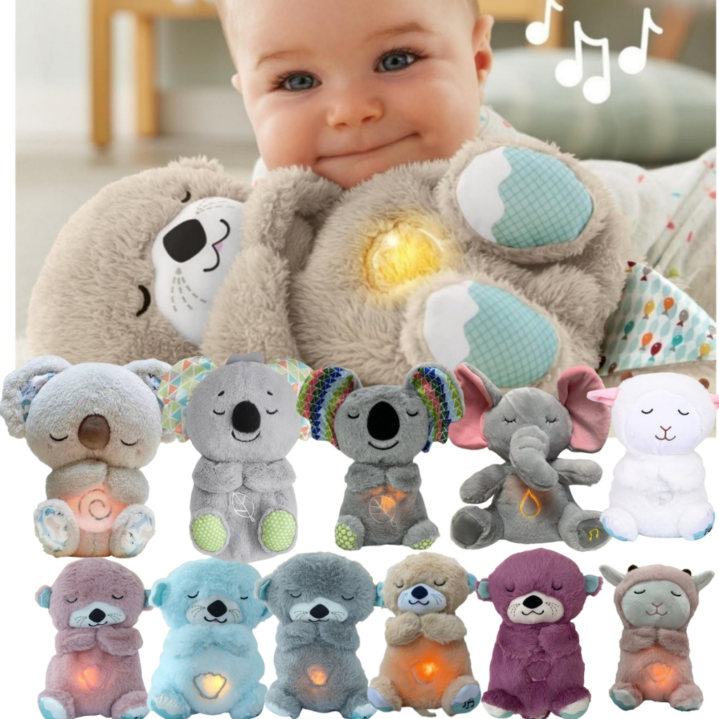 35cm Fisher Price Breathing Motion Musical Baby Doll Plush,Baby Sound ...
